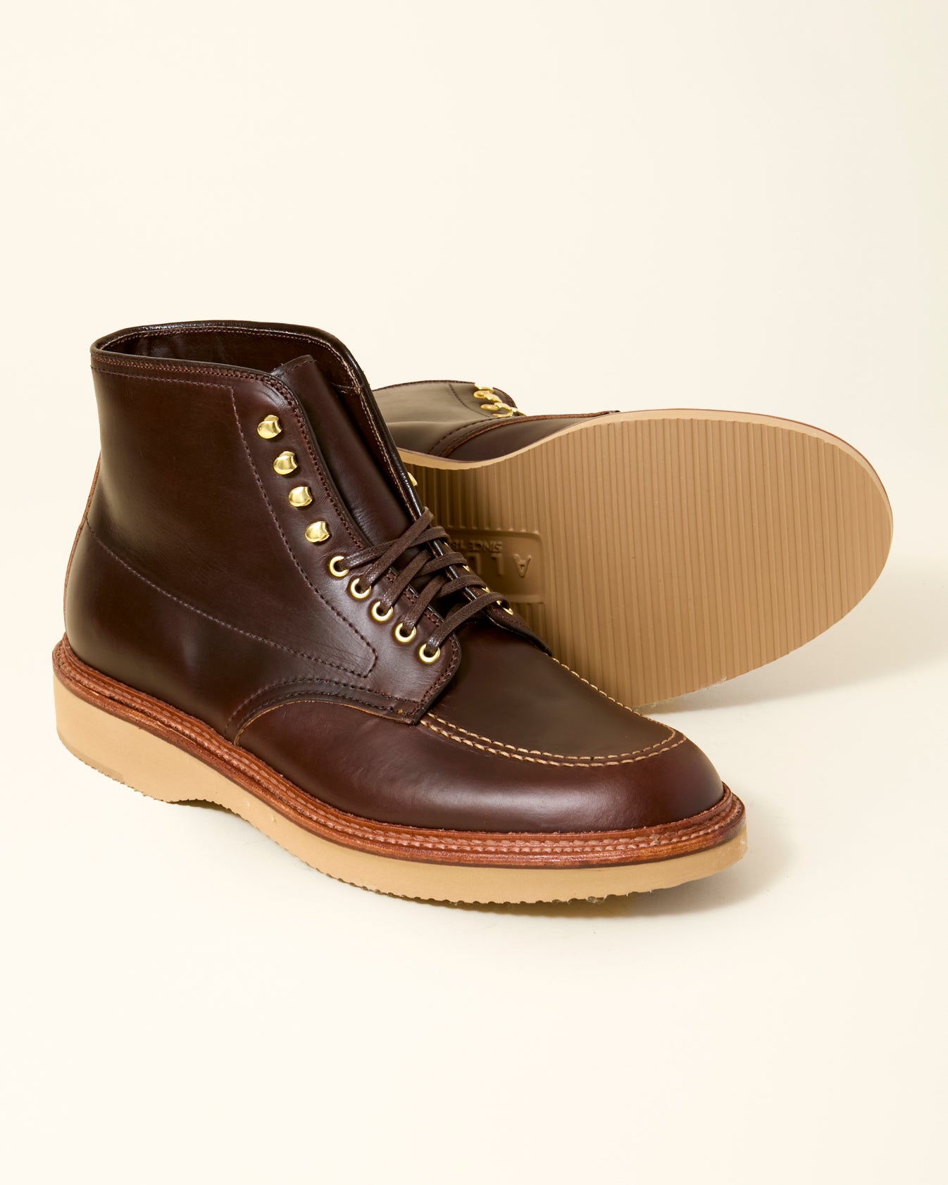 "Olympic" Indy Boot in Brown Chromexcel, Trubalance Last – Brick ...