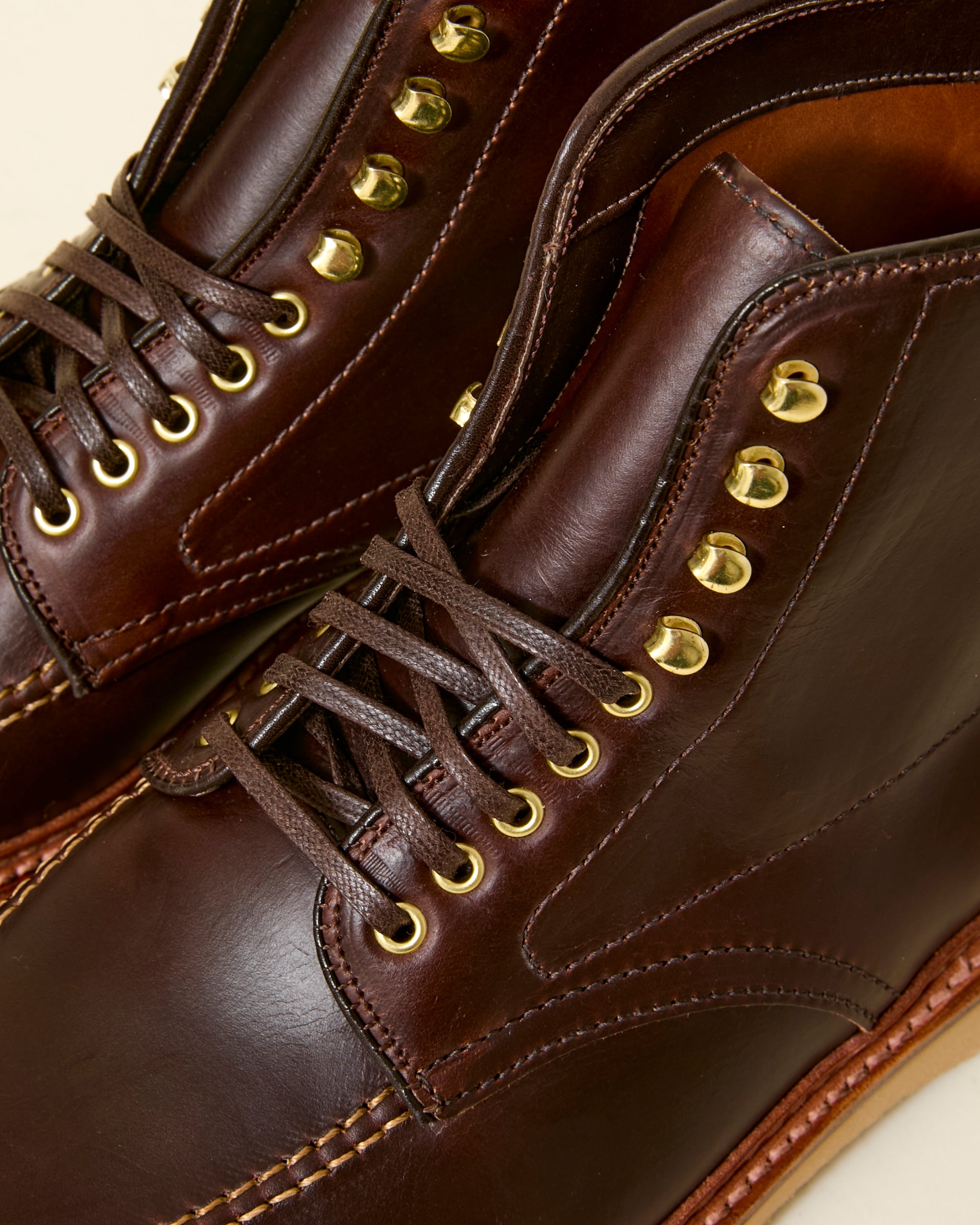 "Olympic" Indy Boot in Brown Chromexcel, Trubalance Last – Brick ...