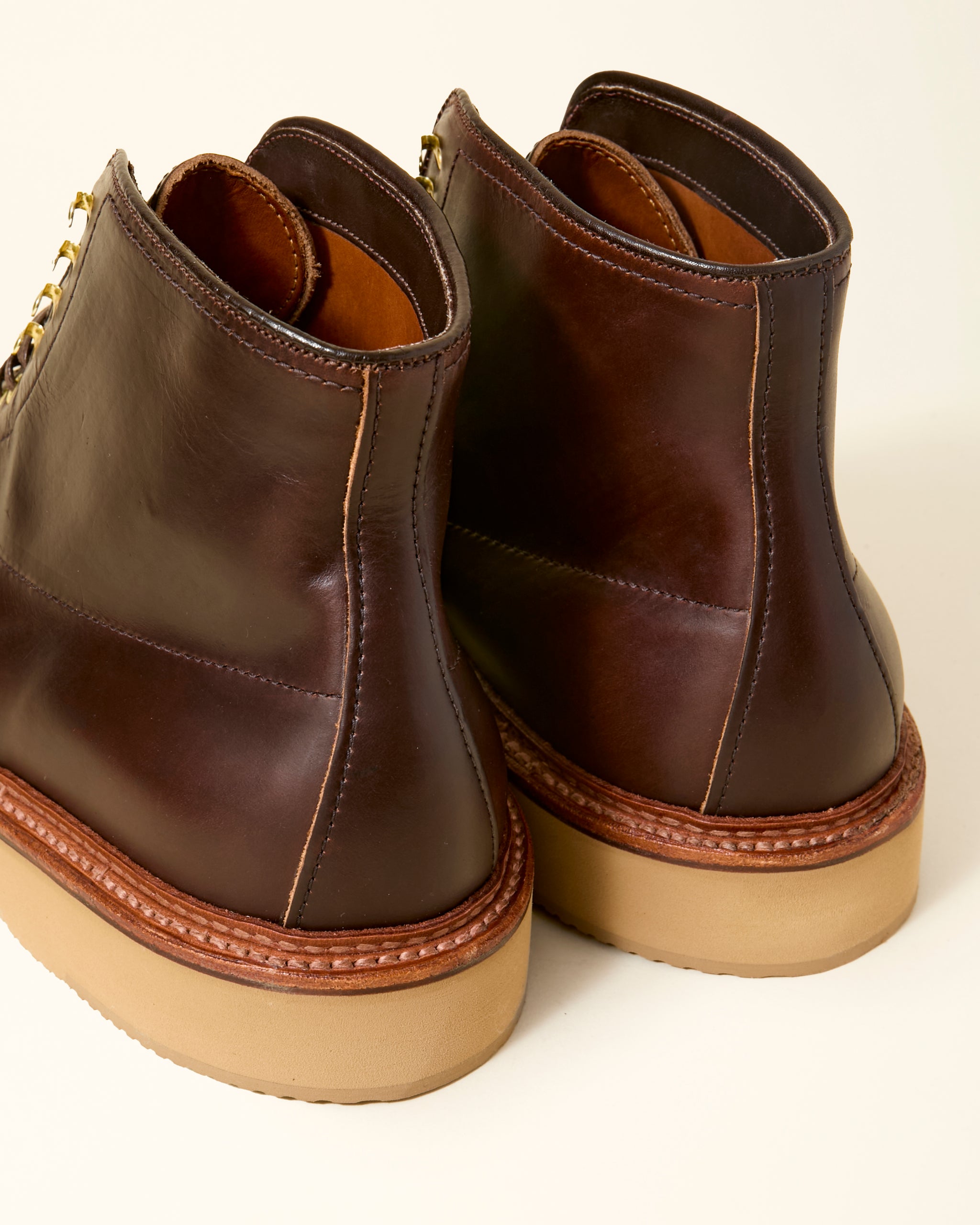 "Olympic" Indy Boot in Brown Chromexcel, Trubalance Last – Brick ...