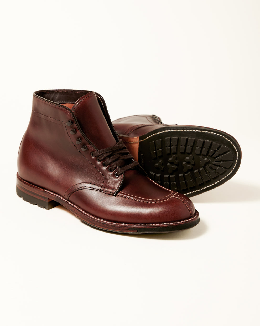 "Brigadier" Handsewn Norwegian Front Boot in Brown Chromexcel, Trubala ...